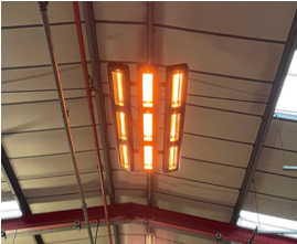 Shadow 18kW Industrial Infrared Heater Solution