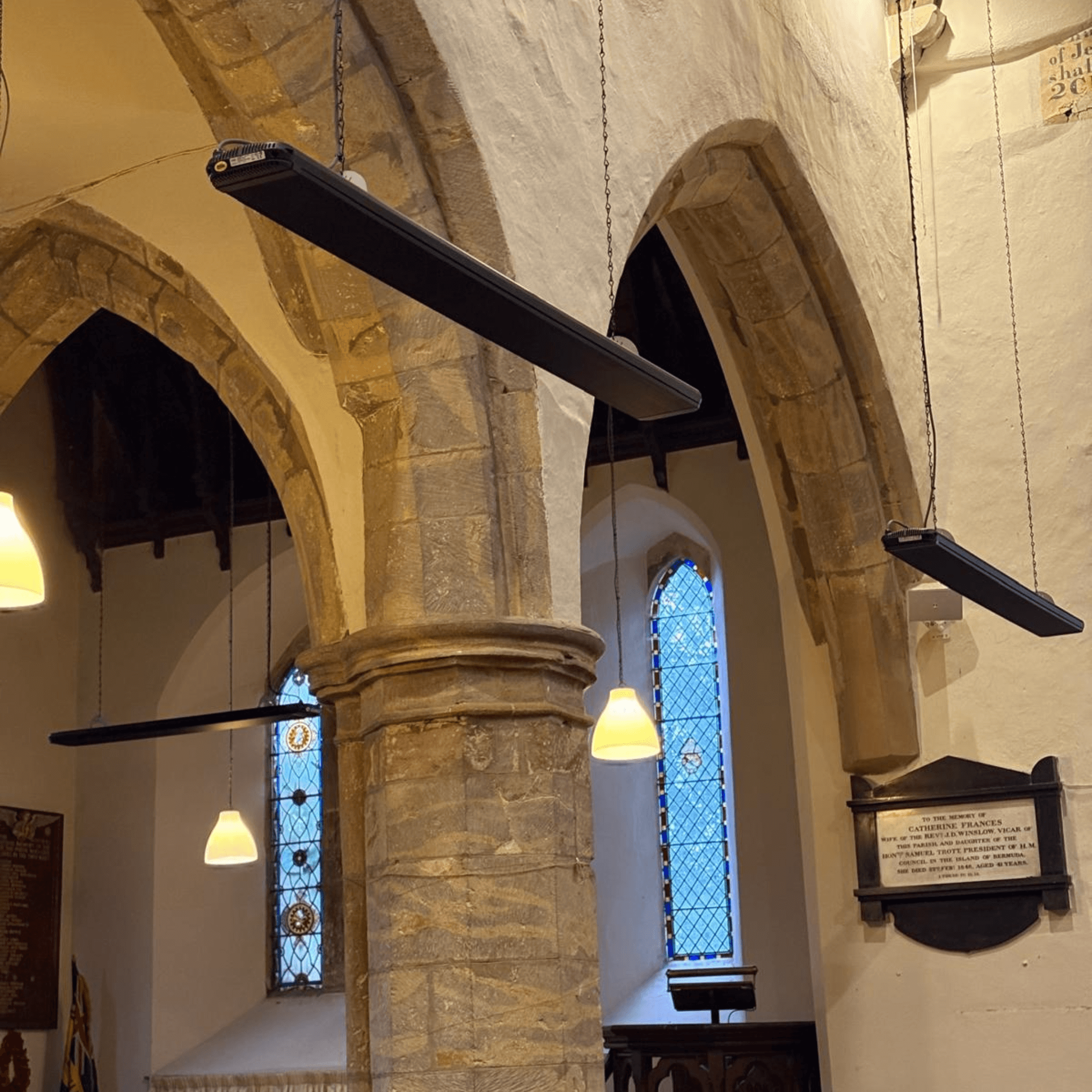 Shadow NOIR II 3.2kW Zero Light Patio Heater - Shadow Industrial