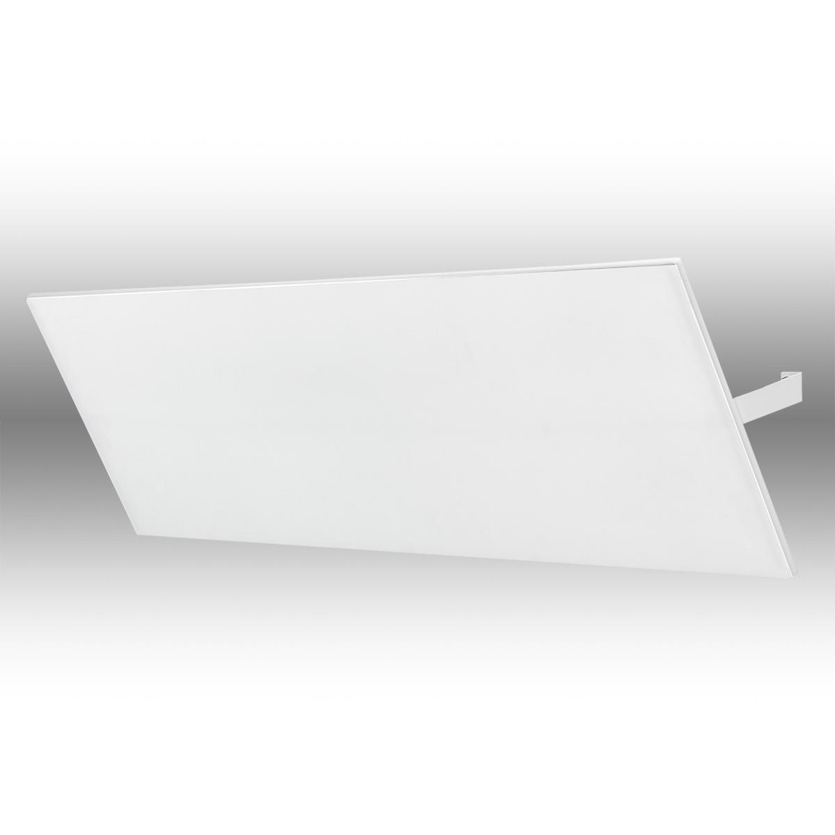 Shadow Crystal 1kW Infrared Glass Panel Heater - White