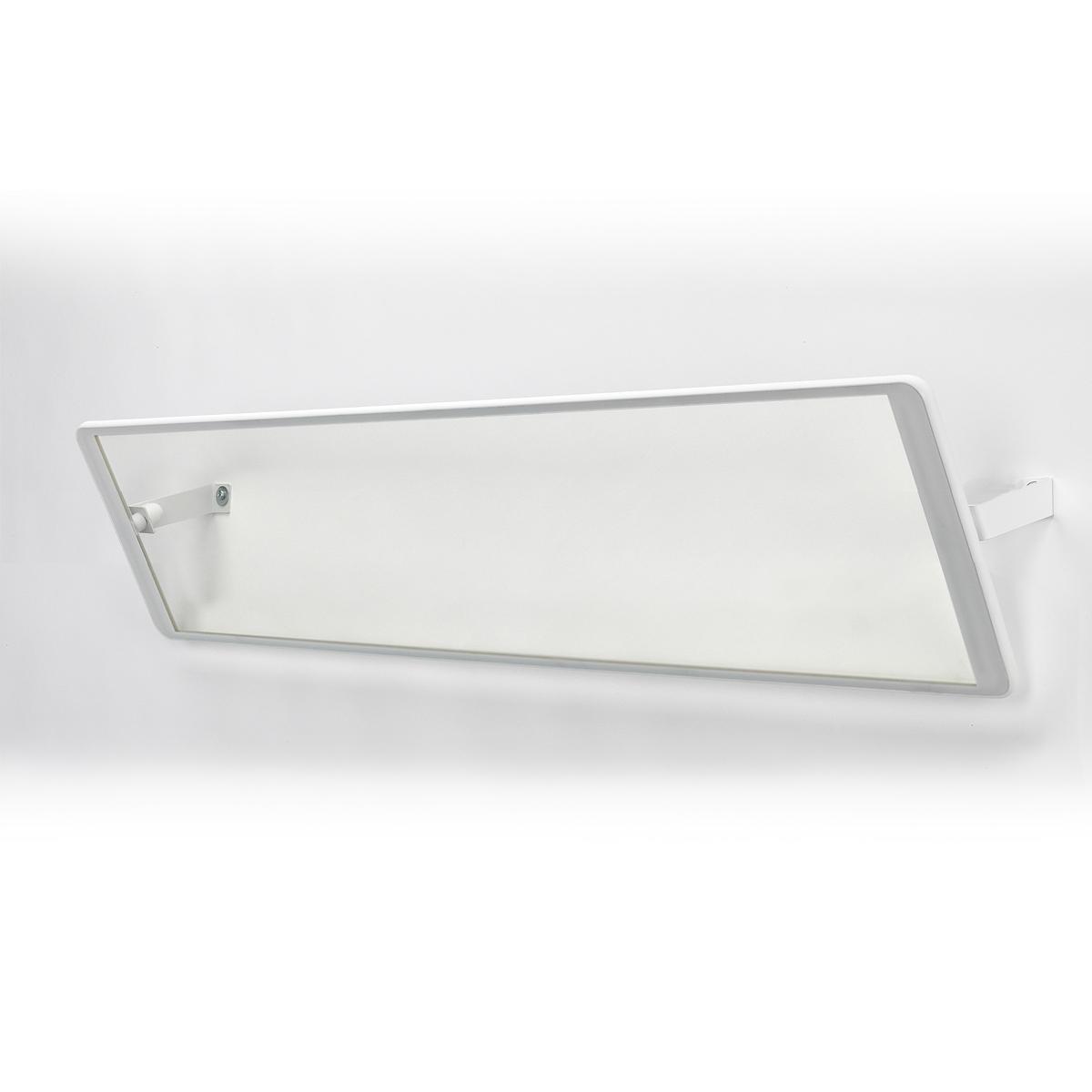 Shadow Crystal 800W Infrared Glass Panel Heater - Clear