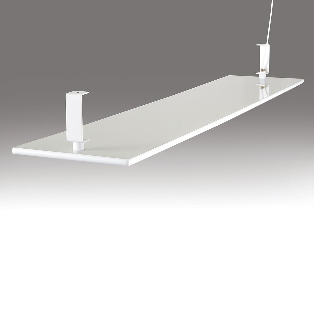 Infrared Glass Panel Heater - Shadow Crystal 600W White